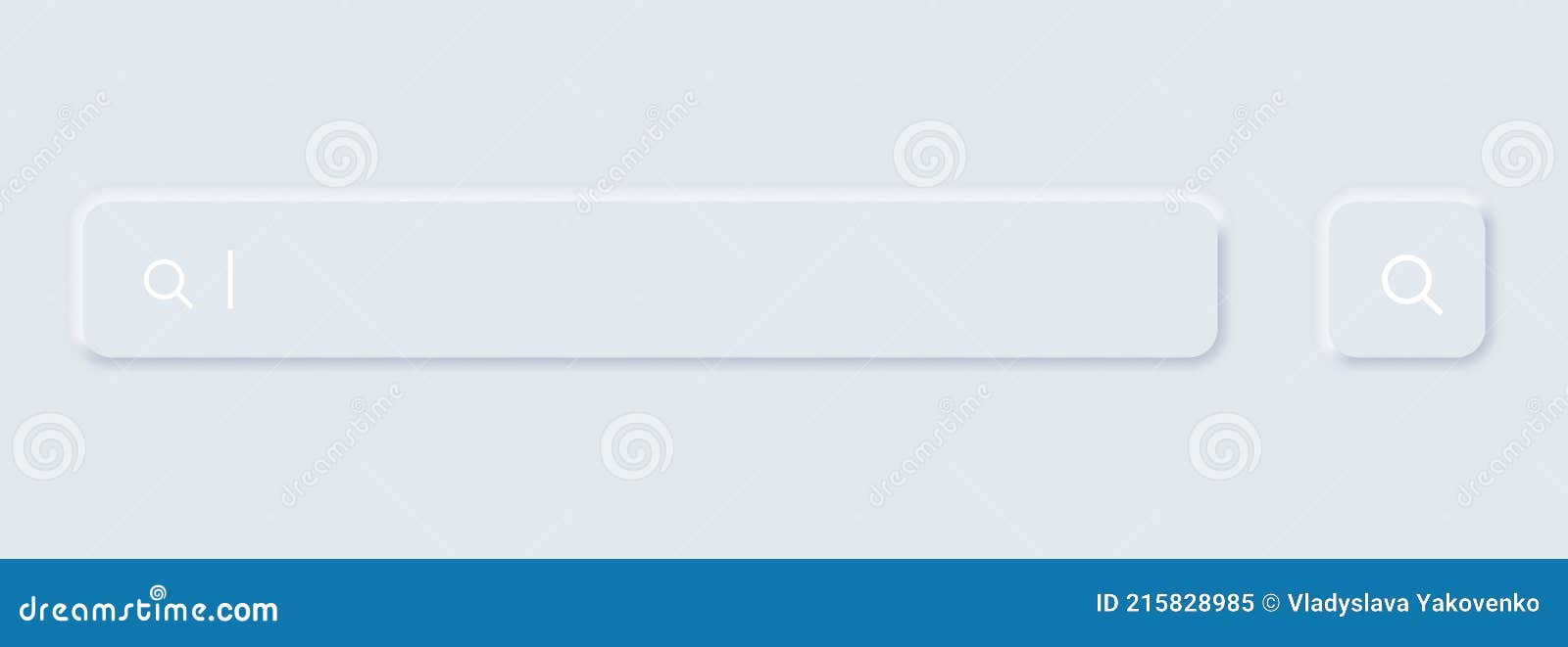 Serch Bar Icon. Browser Window. User Interface Elements For Mobile App ...