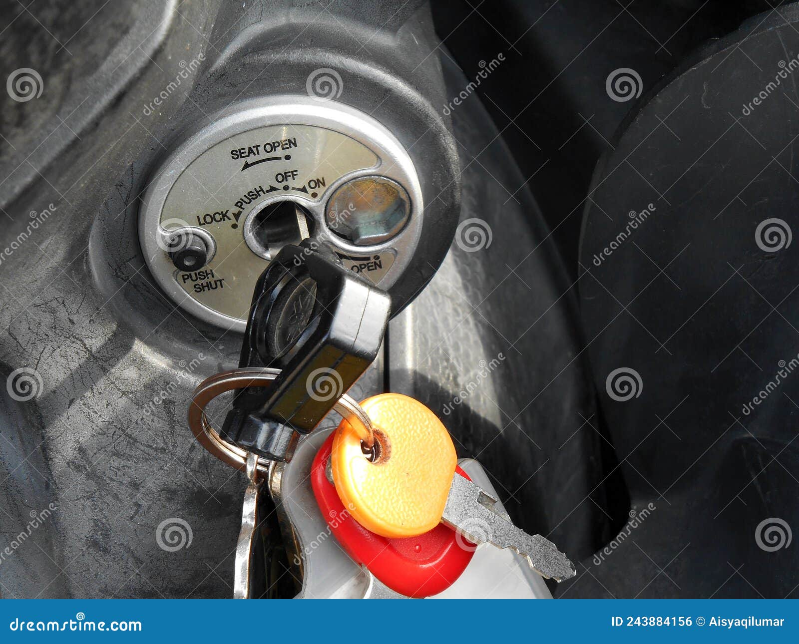 Motorcycle Ignition Key Switch. Designed with Safety Features ...