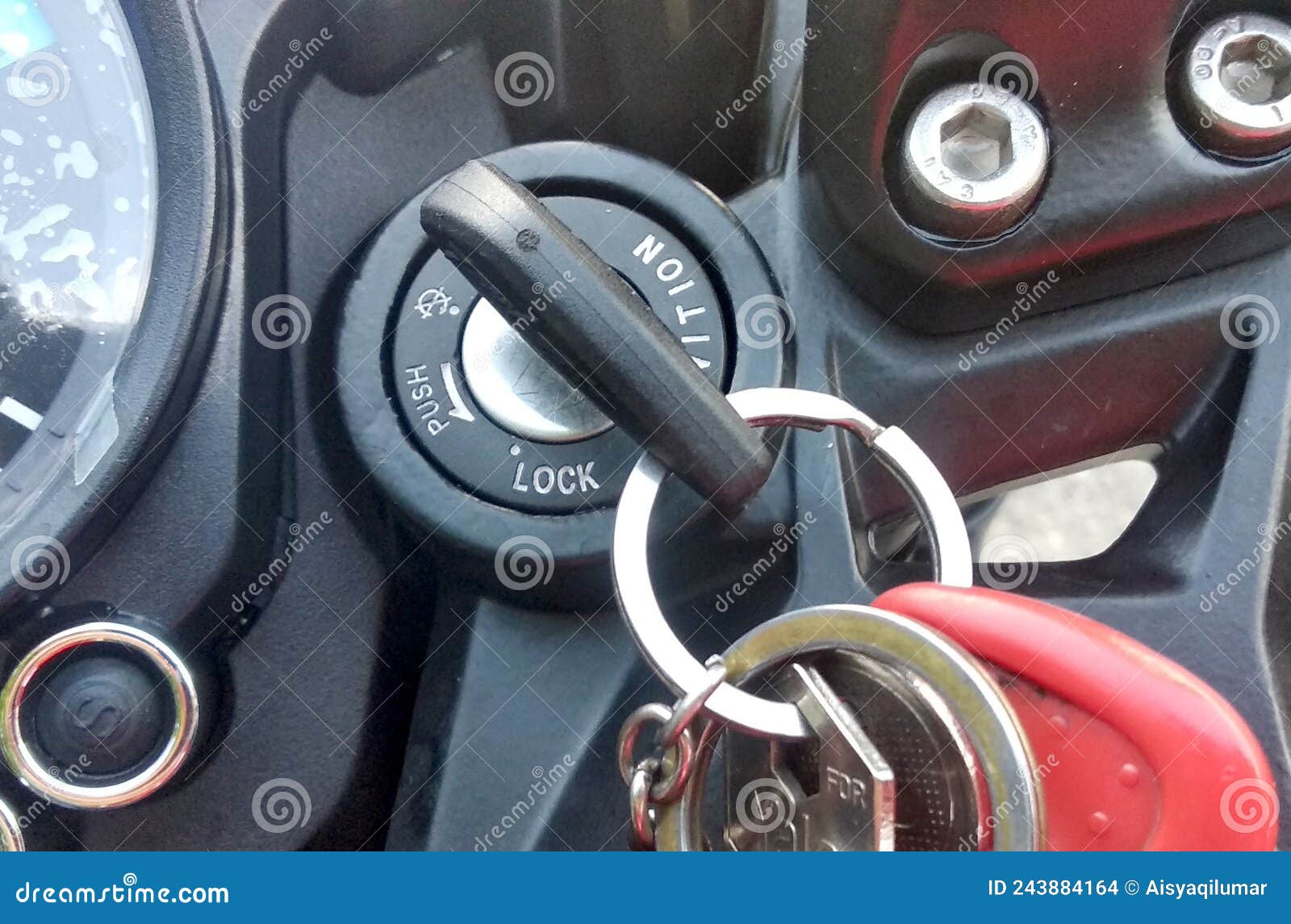 Motorcycle Ignition Key Switch. Designed with Safety Features ...