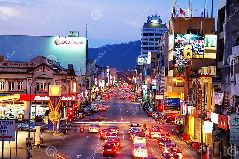 Seremban town editorial stock photo. Image of negeri - 26127943