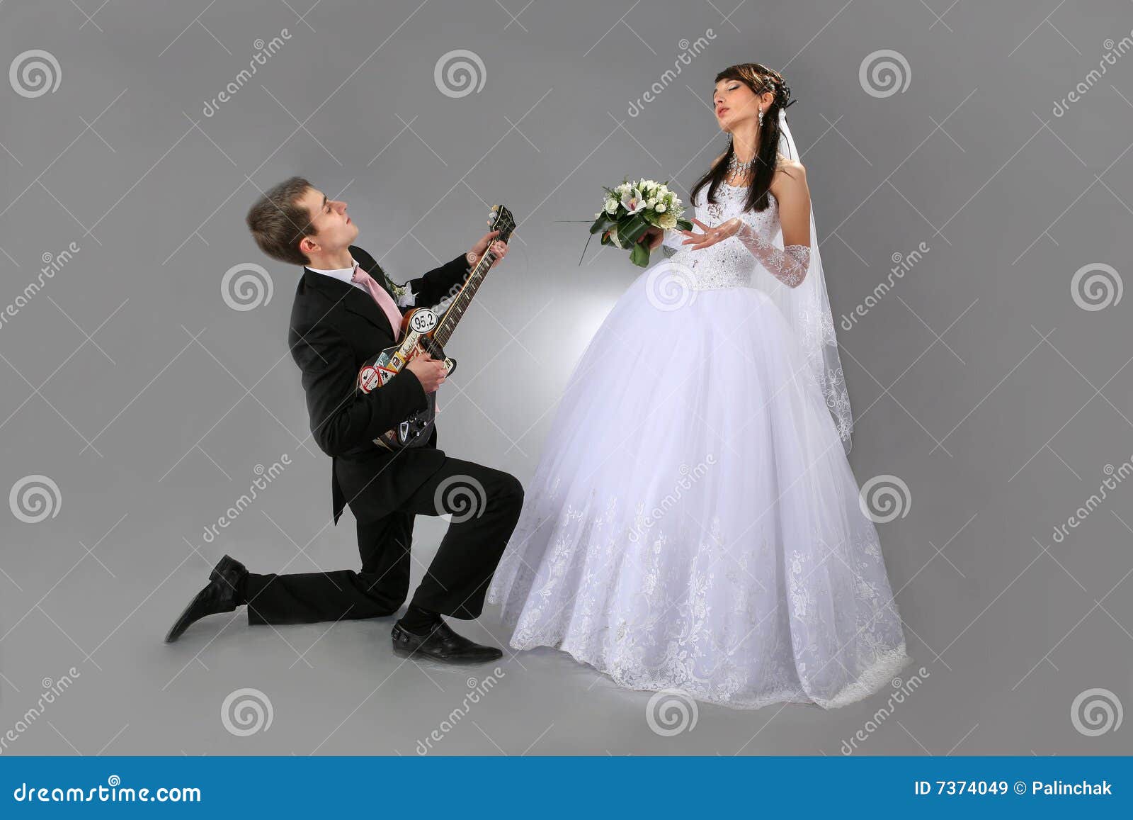 Serenade stock image. Image of flower, people, fiancee - 7374049