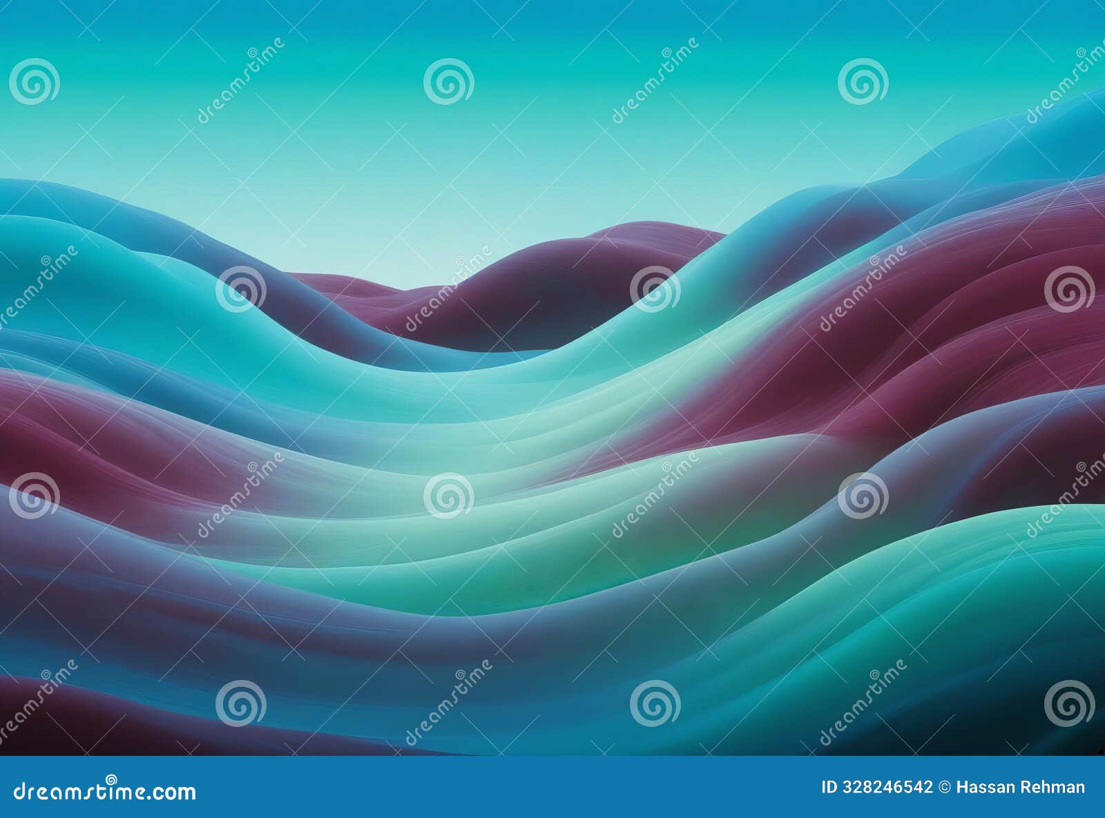 A Serene Background with Abstract Smooth Lines Stock Illustration ...