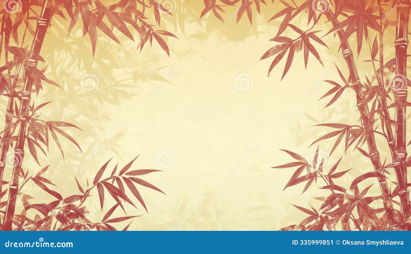 Serene Bamboo Forest Background with Vintage Aesthetic Stock Image ...