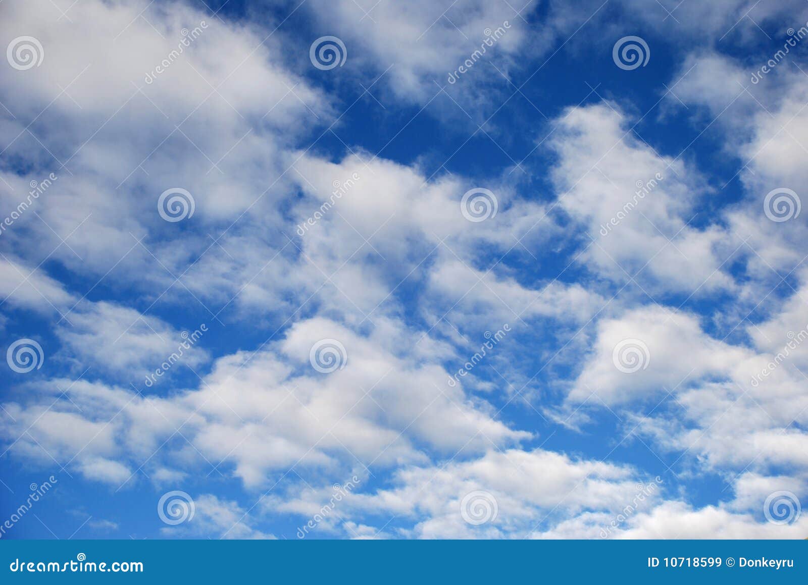 Serene blue sky stock image. Image of bright, horizontal - 10718599