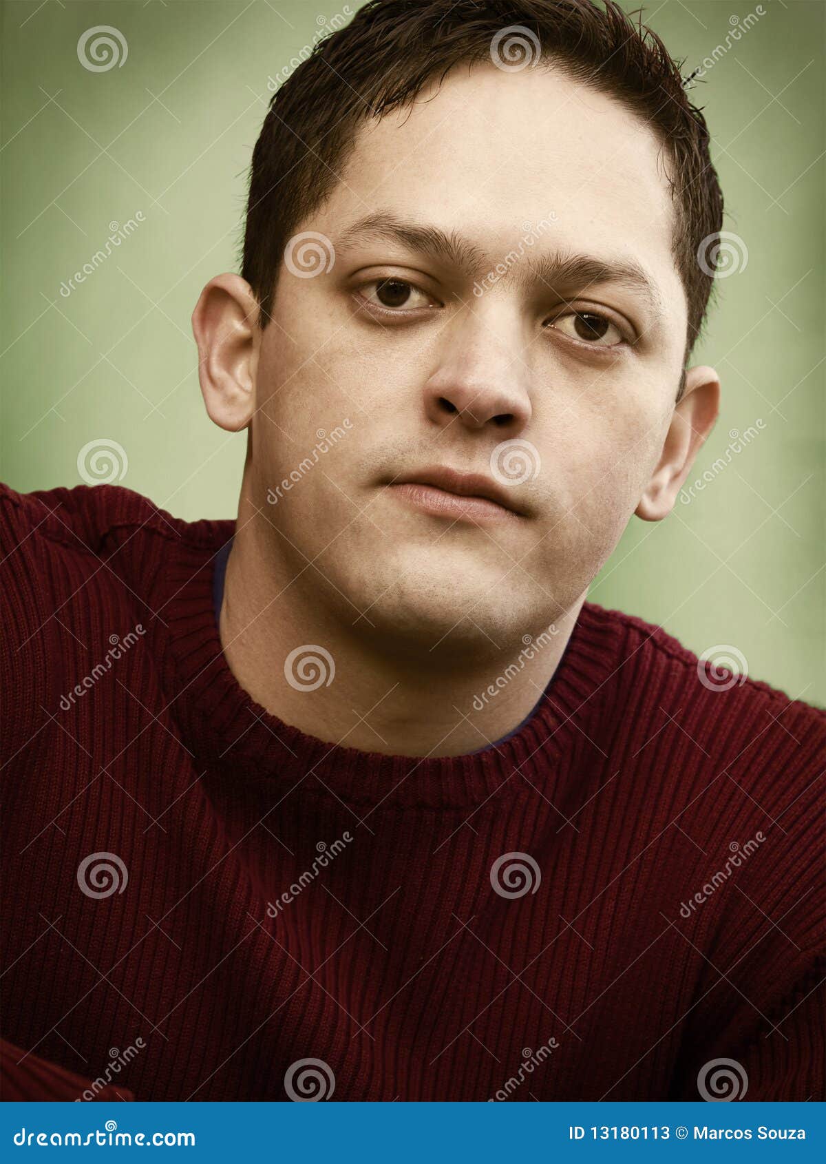 Serene Guy stock image. Image of satisfaction, gentleman - 13180113