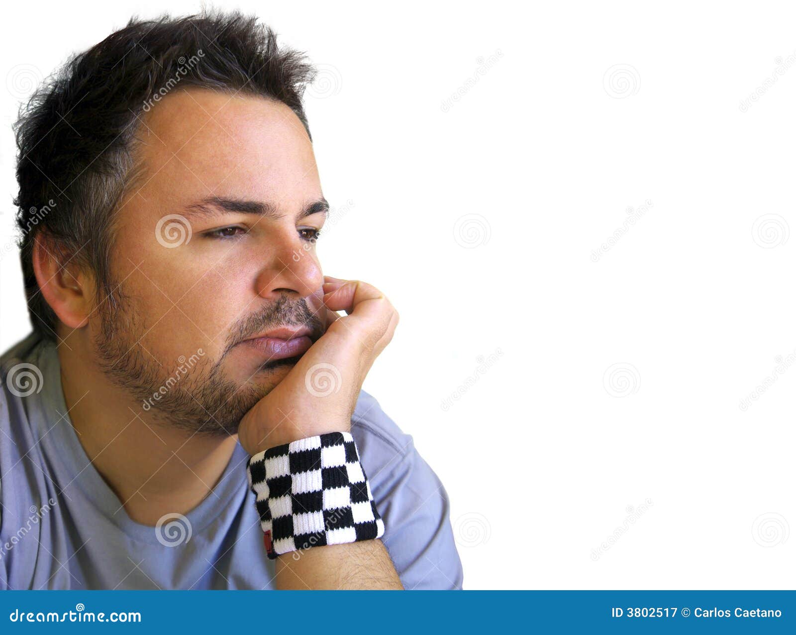 Serene Man stock image. Image of face, copy, gentleman - 3802517