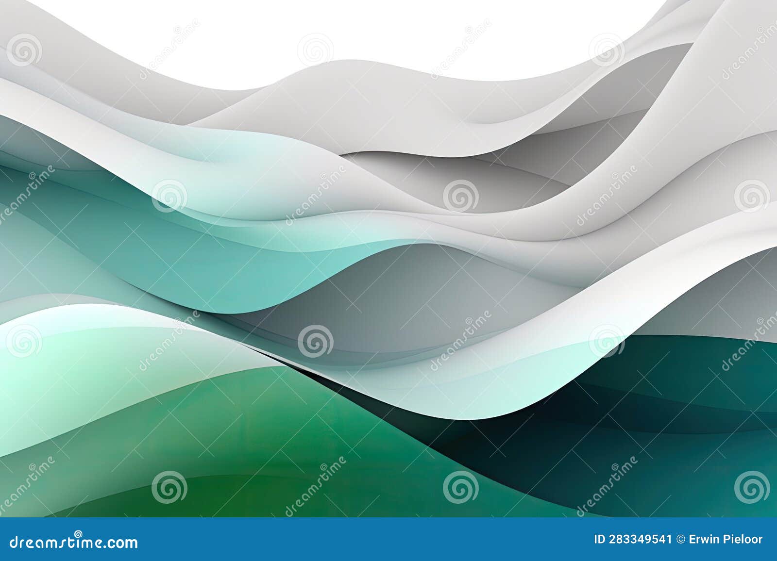 Serene and Rhythmic Wave-inspired Background Design for Your Creative ...