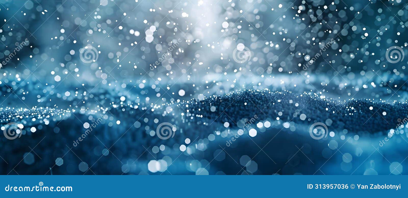 Serene Snowfall Animation - Seamless 4K Loop with Transparency. Concept ...