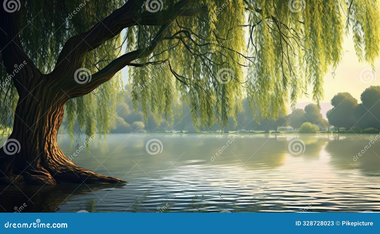 Serene Tree House With Welcoming Stairs, Pixar 3D Image Of A Miniature ...