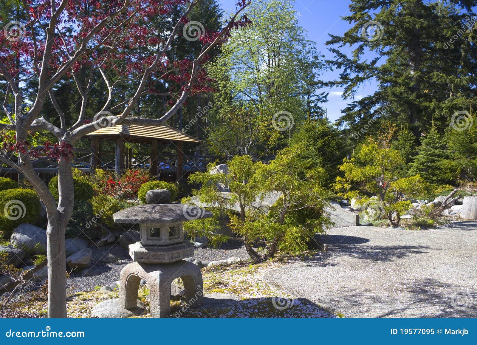 Serenity Gardens at Japanese Internment Camp Stock Image - Image of ...