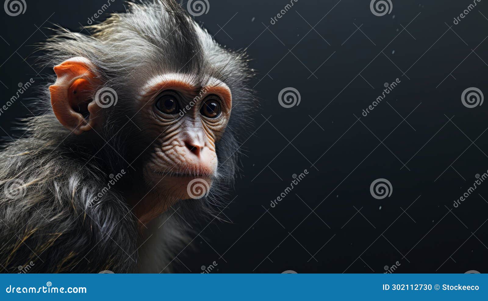 Serenity in Motion: a Mesmerizing Slow-motion Monkey in Vray Tracing ...