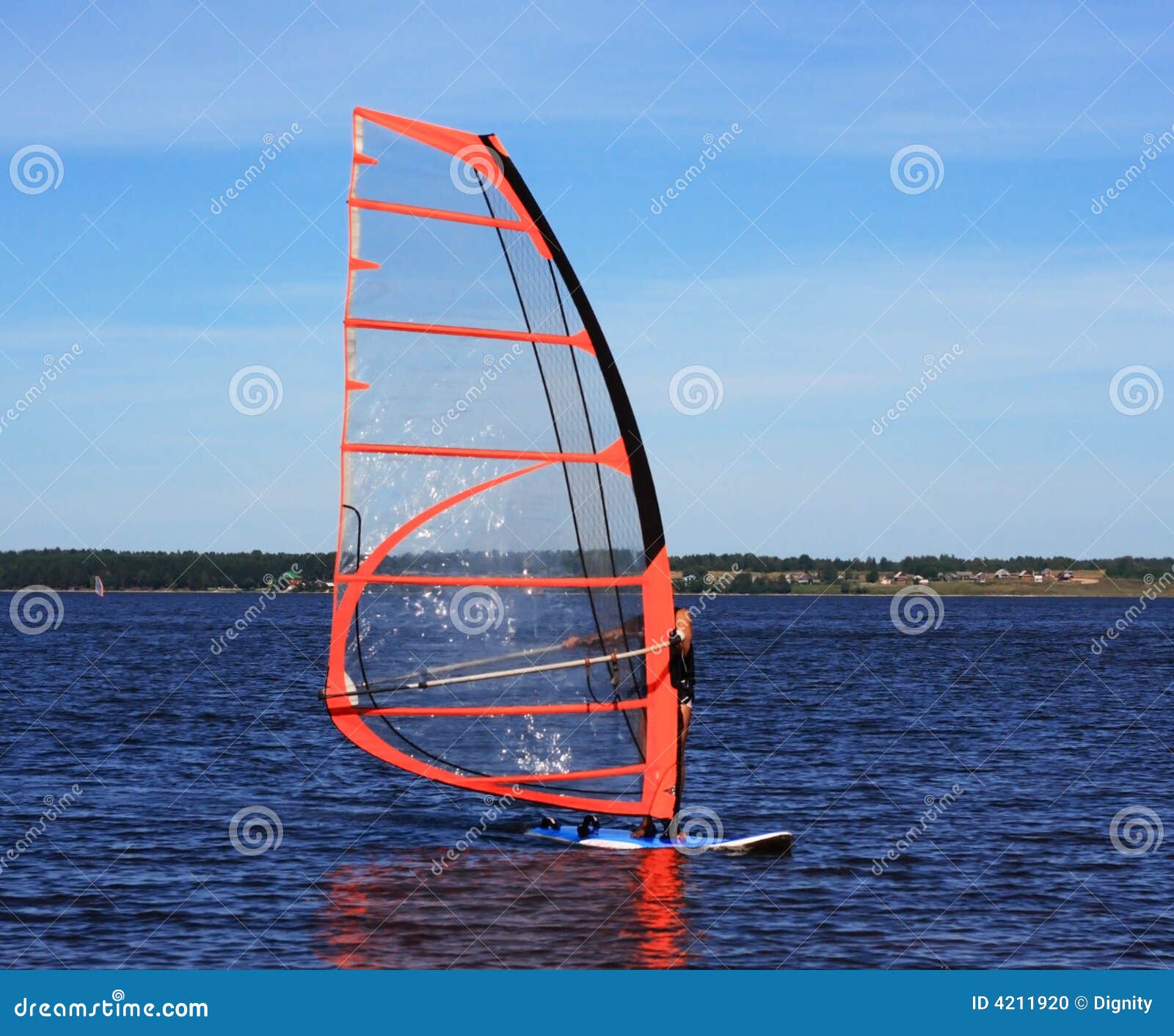 The serfer stock photo. Image of relax, horizon, water - 4211920