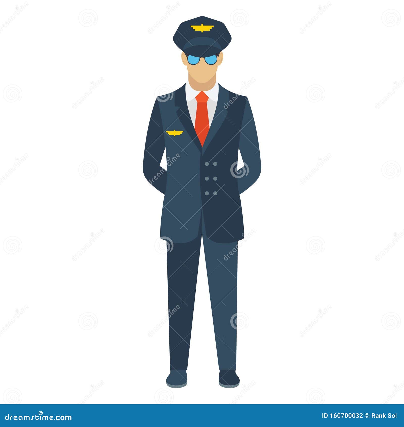 Sergeant Color Vector Illustration Icons Which Can Easily Modified or ...