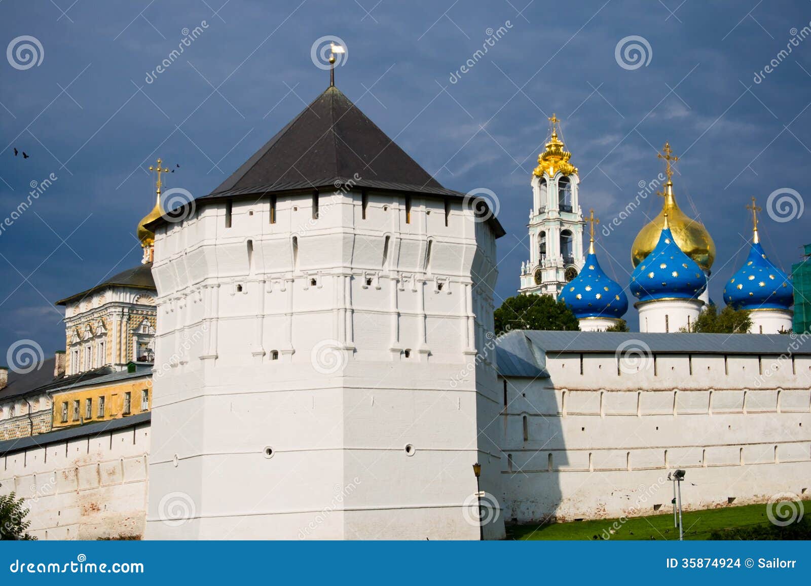 Sergiev Posad Monastery stock photo. Image of church - 35874924