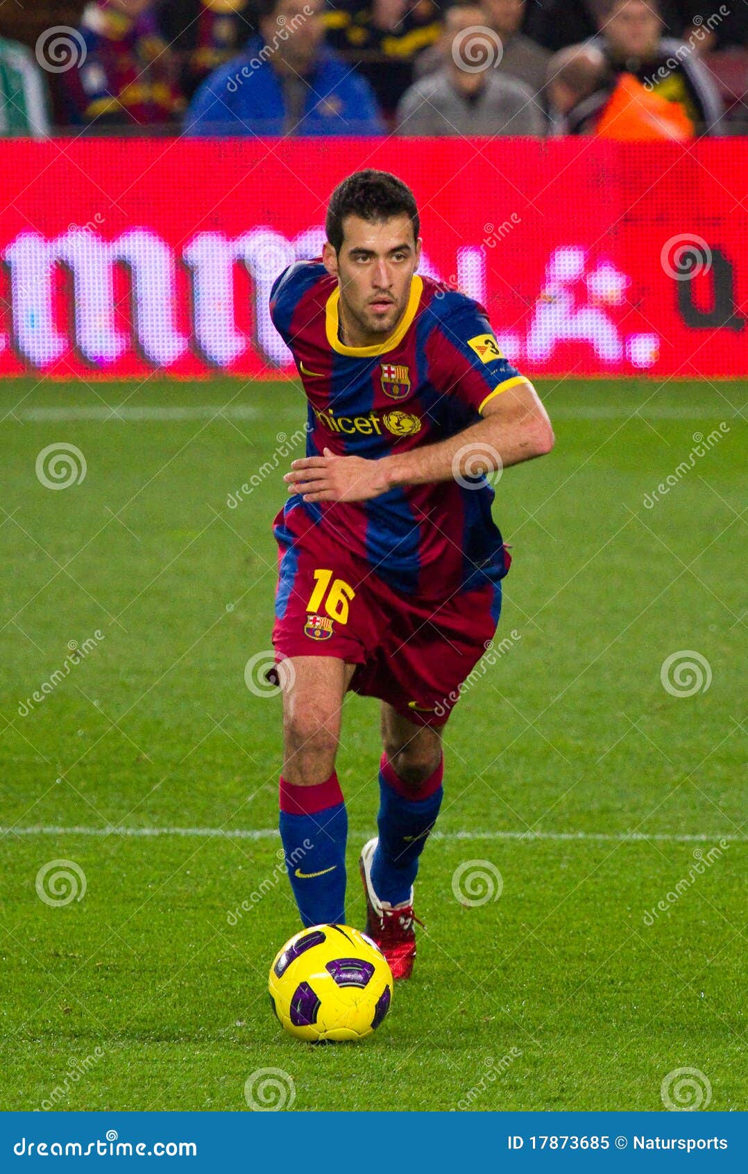 Sergio Busquets (FC Barcelona) Imagen editorial - Imagen de club ...