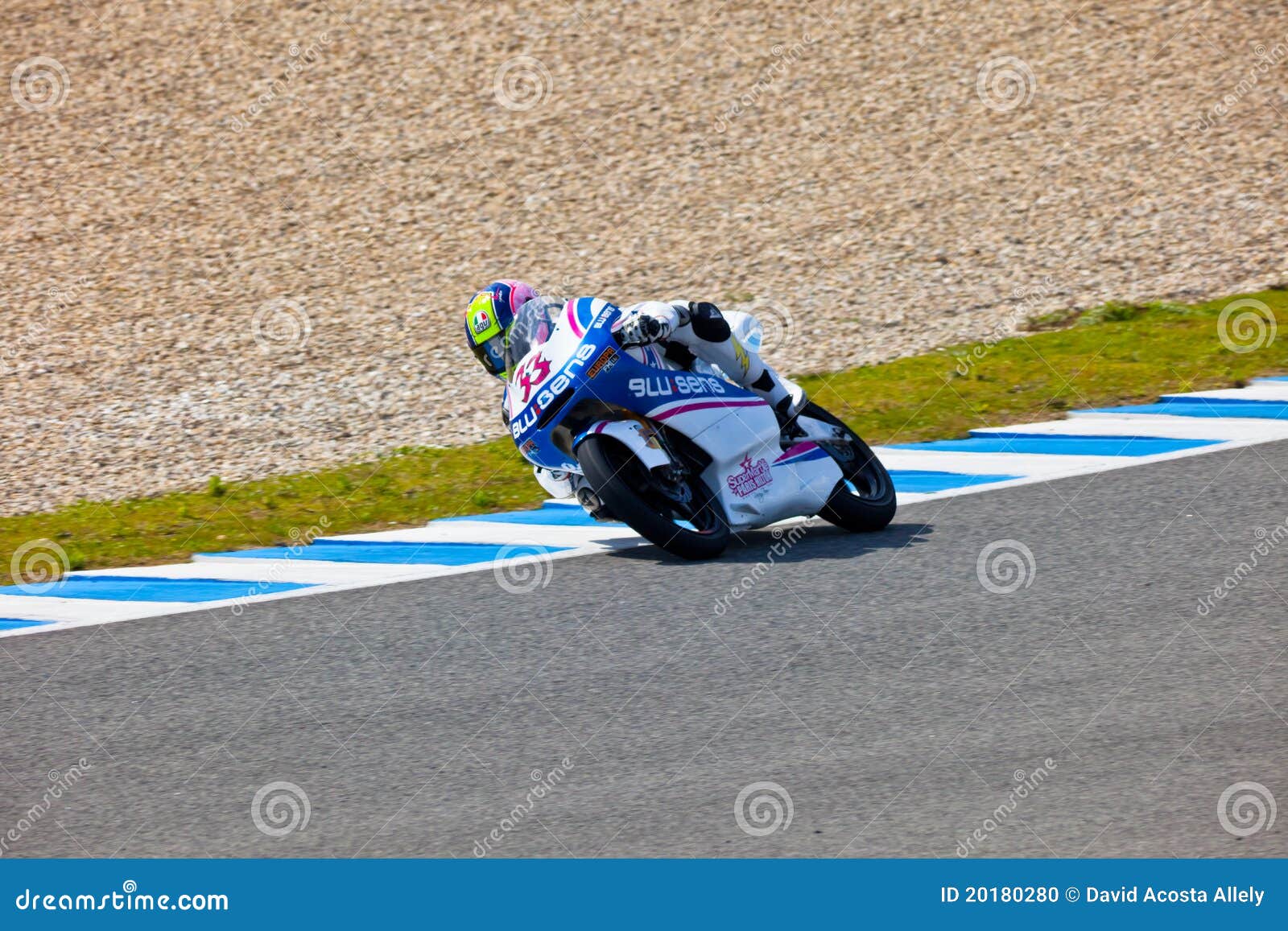 Sergio Gadea Pilot of 125cc in the MOTOGP Editorial Image - Image of ...