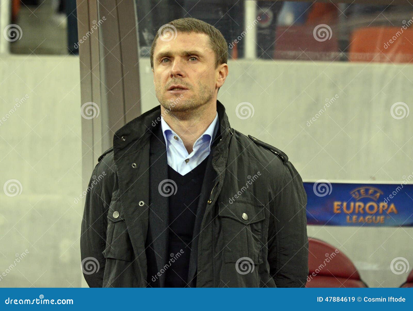 Serhiy Rebrov imagen de archivo editorial. Imagen de liga - 47884619