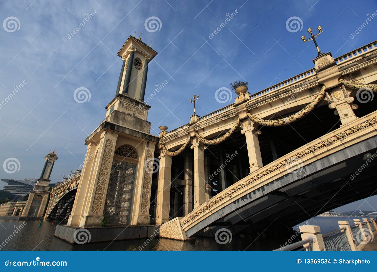 Seri Gemilang Bridge stock photo. Image of chinese, malaysian - 13369534