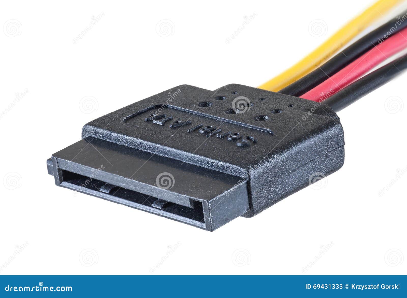 Serial Ata Power Supply Cables Royalty-Free Stock Image | CartoonDealer ...