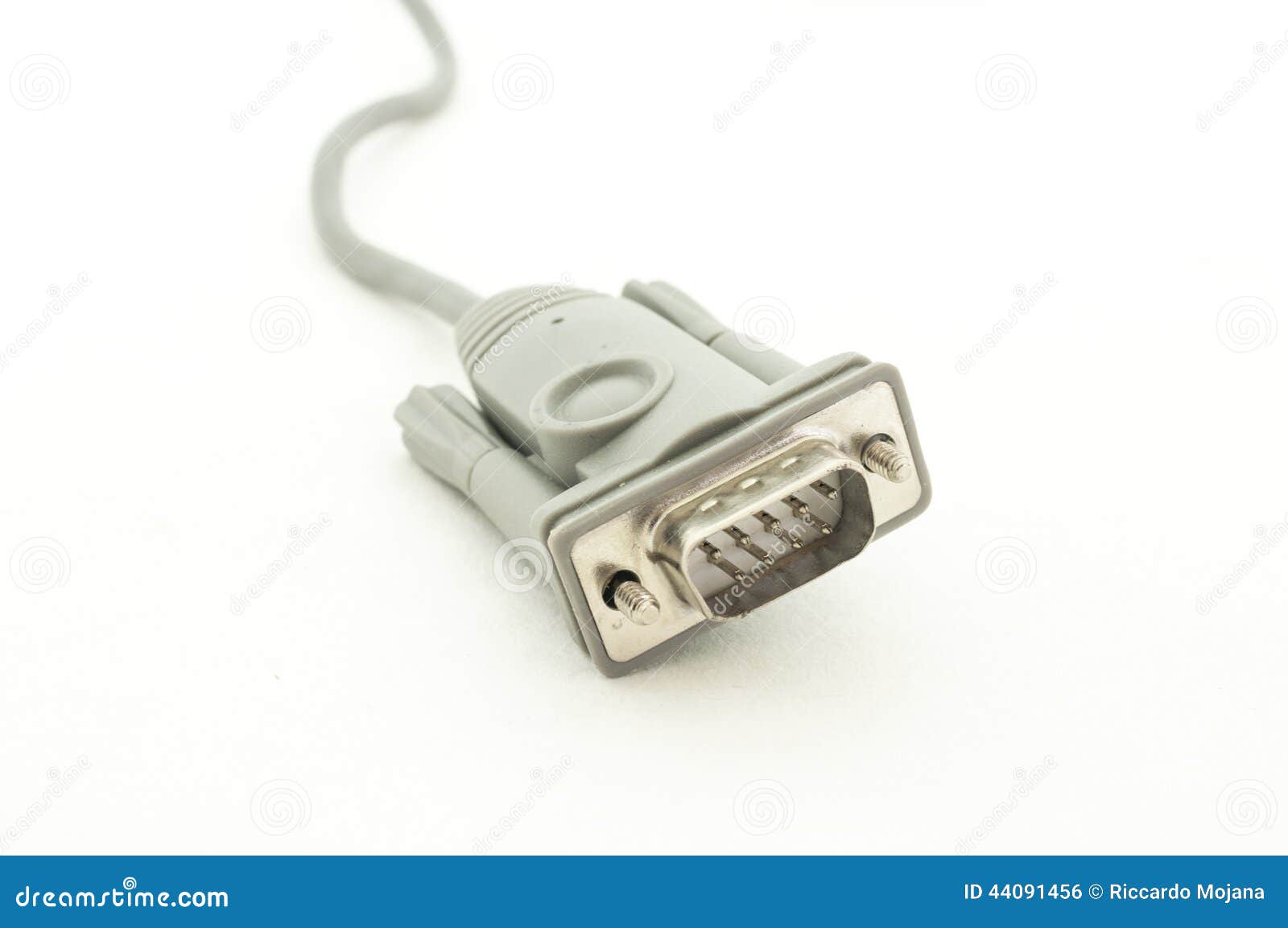 Serial Cable stock photo. Image of series, macro, electronics - 44091456