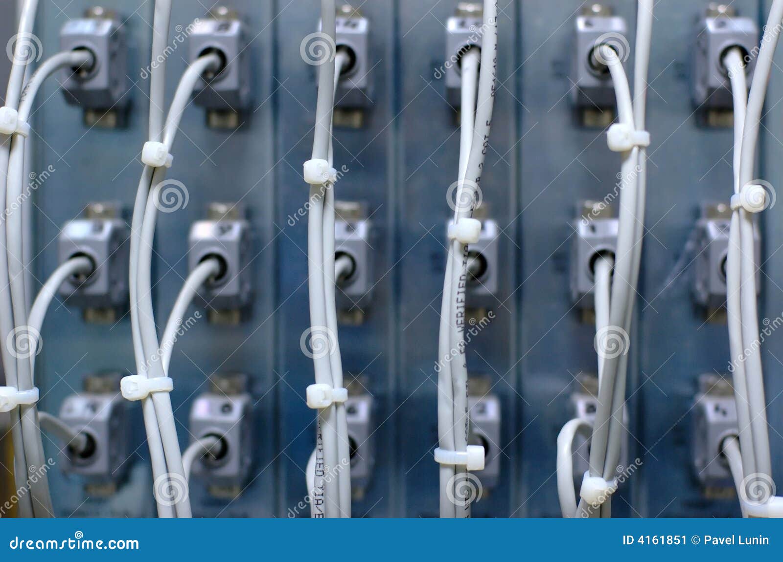 Serial cables stock image. Image of network, data, telco - 4161851