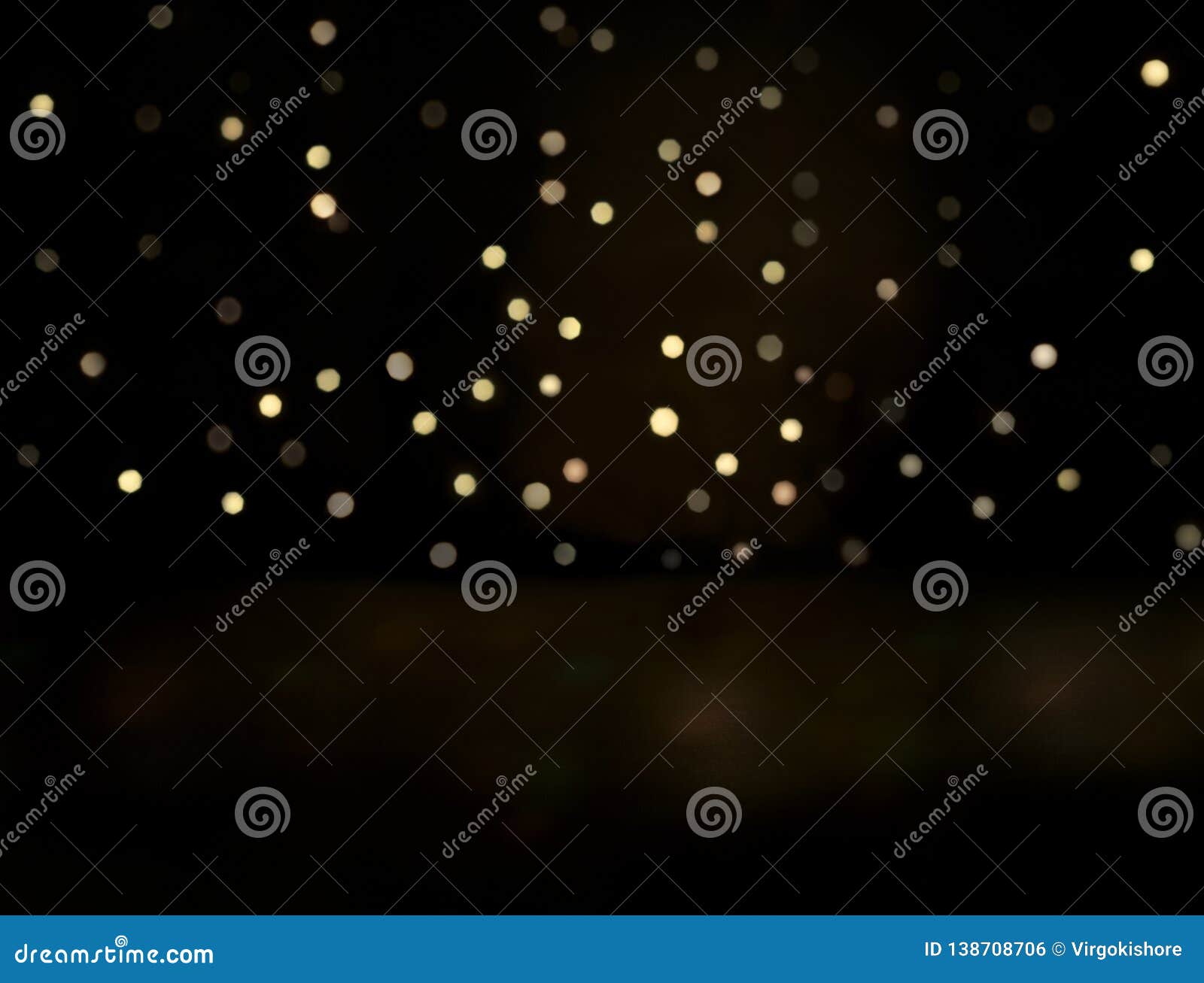 Serial Lights Glowing in Dark Background Stock Photo - Image of emit ...