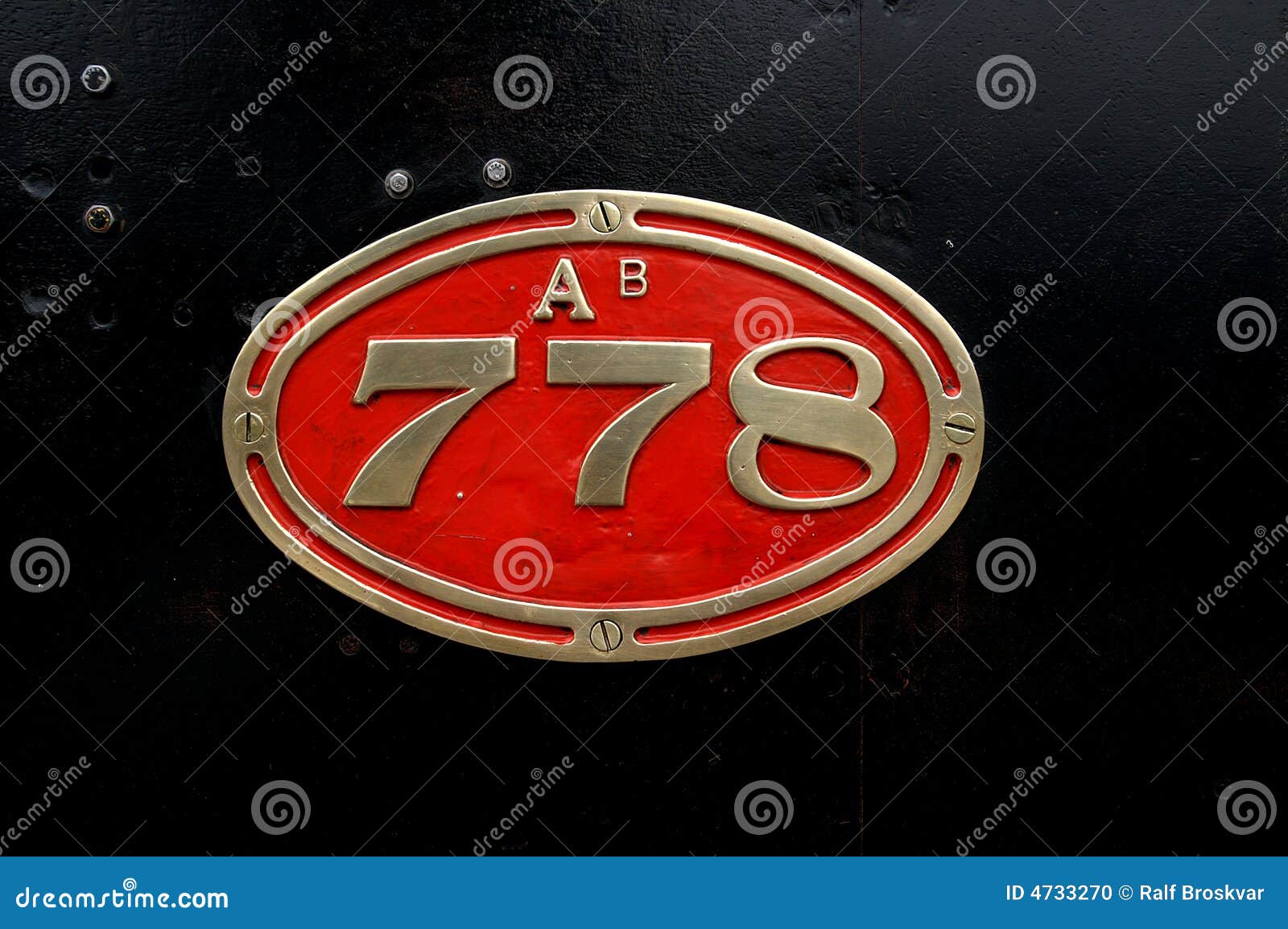 Serial number stock photo. Image of power, steam, steel - 4733270
