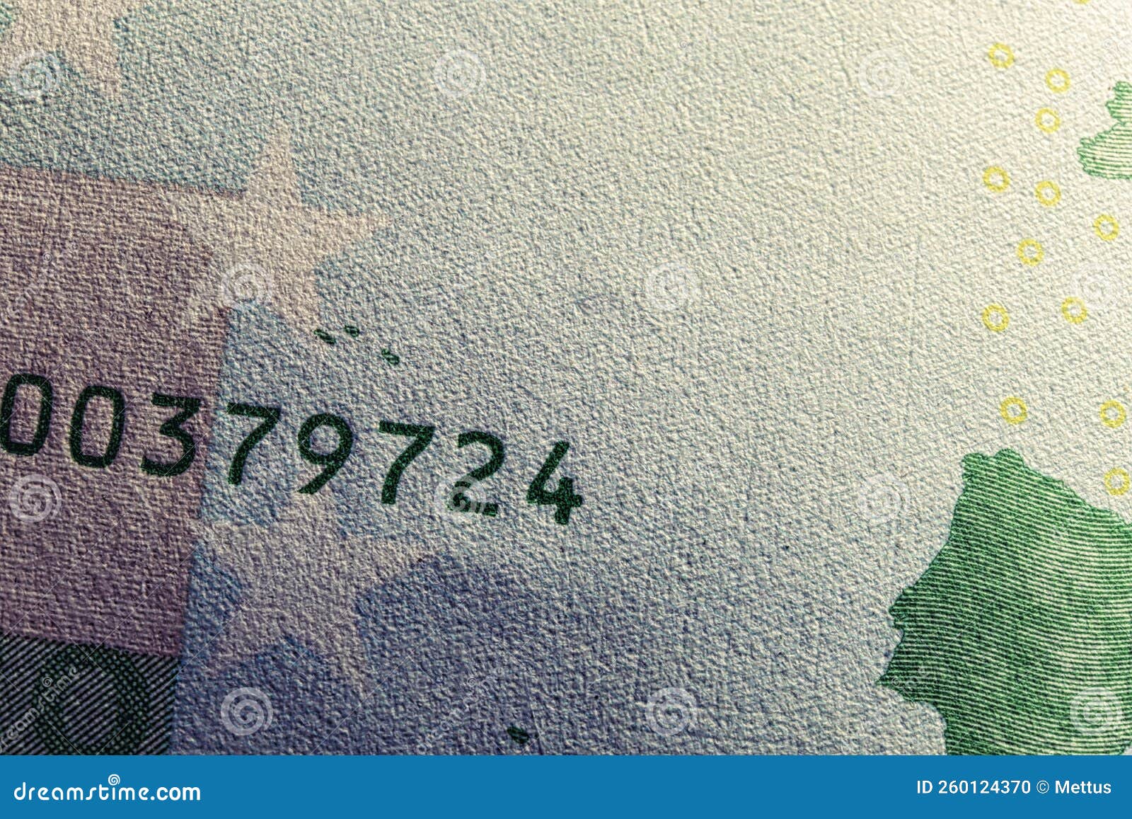 SErial Number (fragment) of Hundred Euro Banknote Stock Photo - Image ...