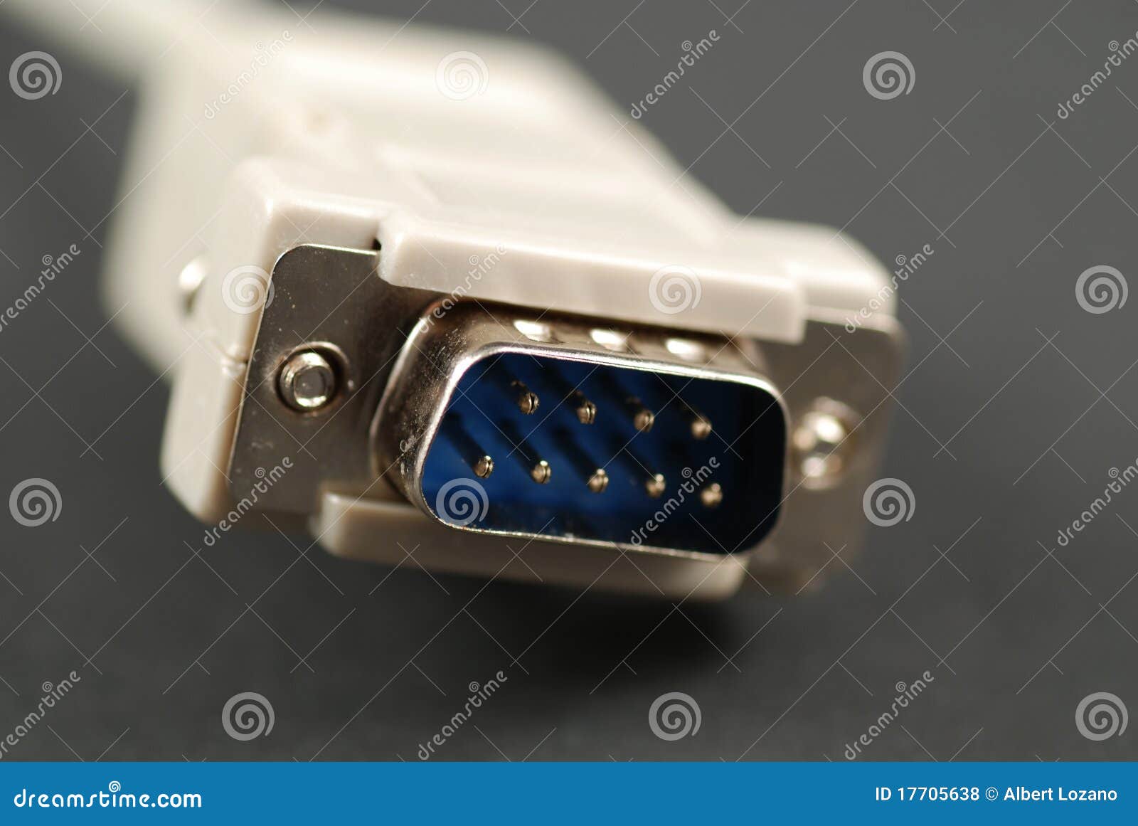 Serial port stock photo. Image of digital, connection - 17705638