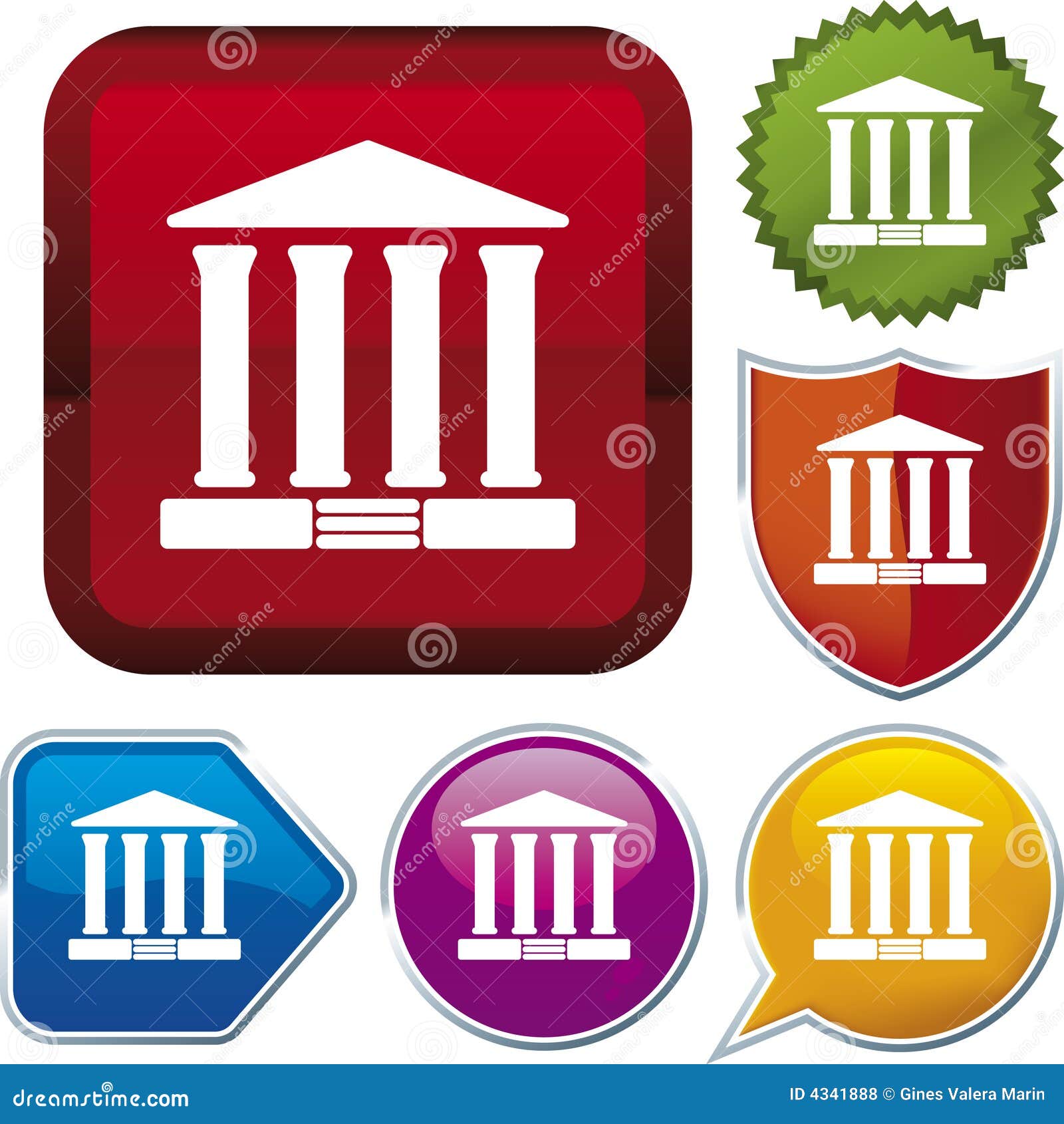 Serie del icono: congreso ilustración del vector. Ilustración de ...