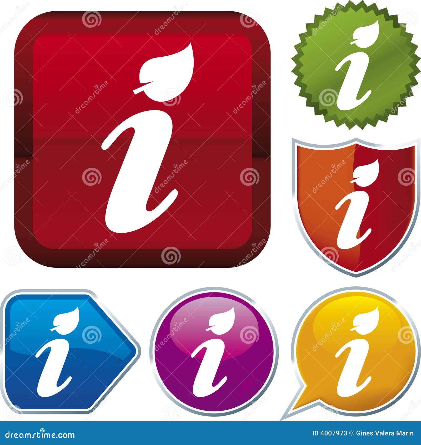 Serie Del Icono: Info (vector) Ilustración del Vector - Ilustración de ...