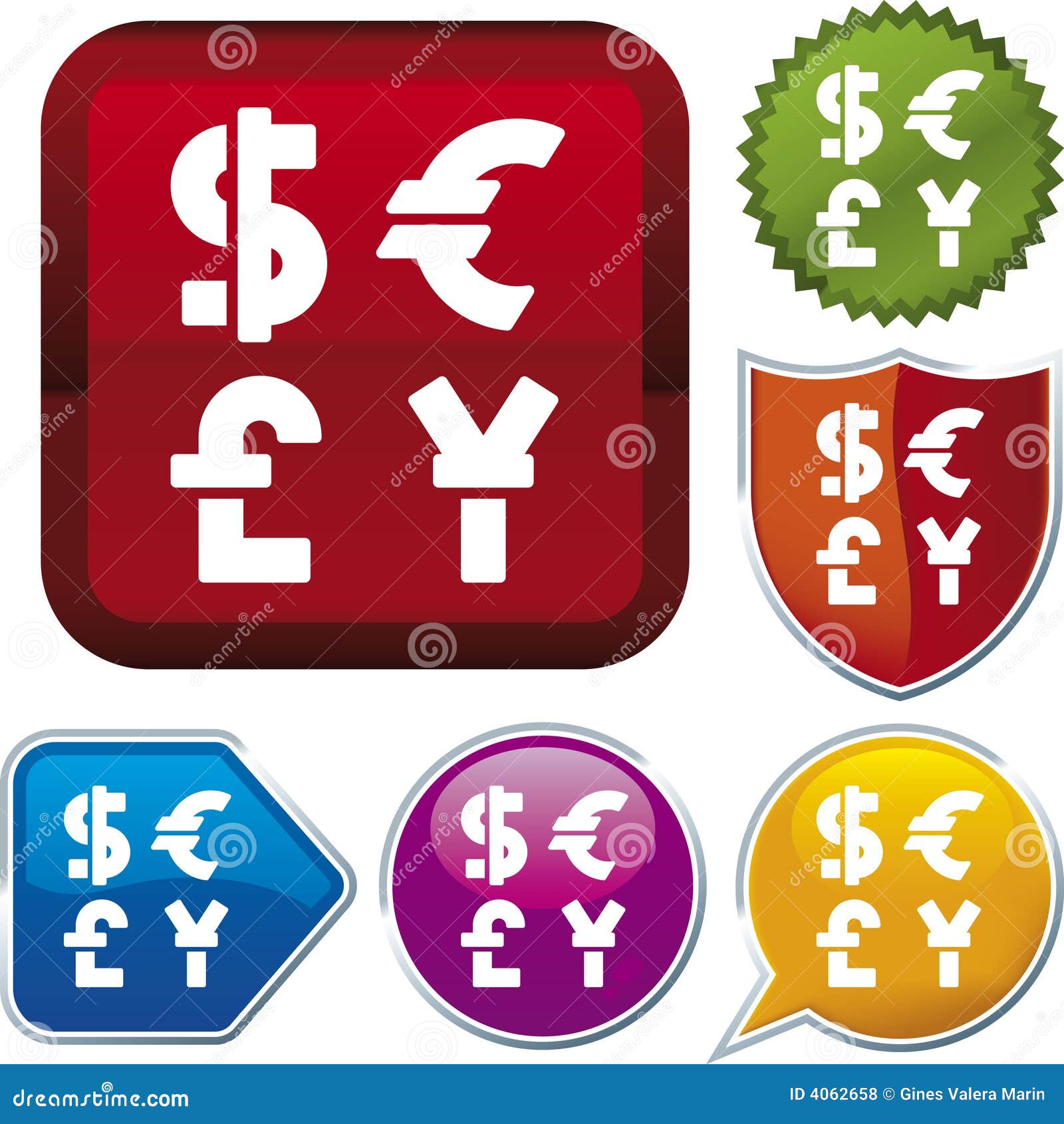 Serie Dell'icona: Soldi (vettore) Illustrazione Vettoriale ...