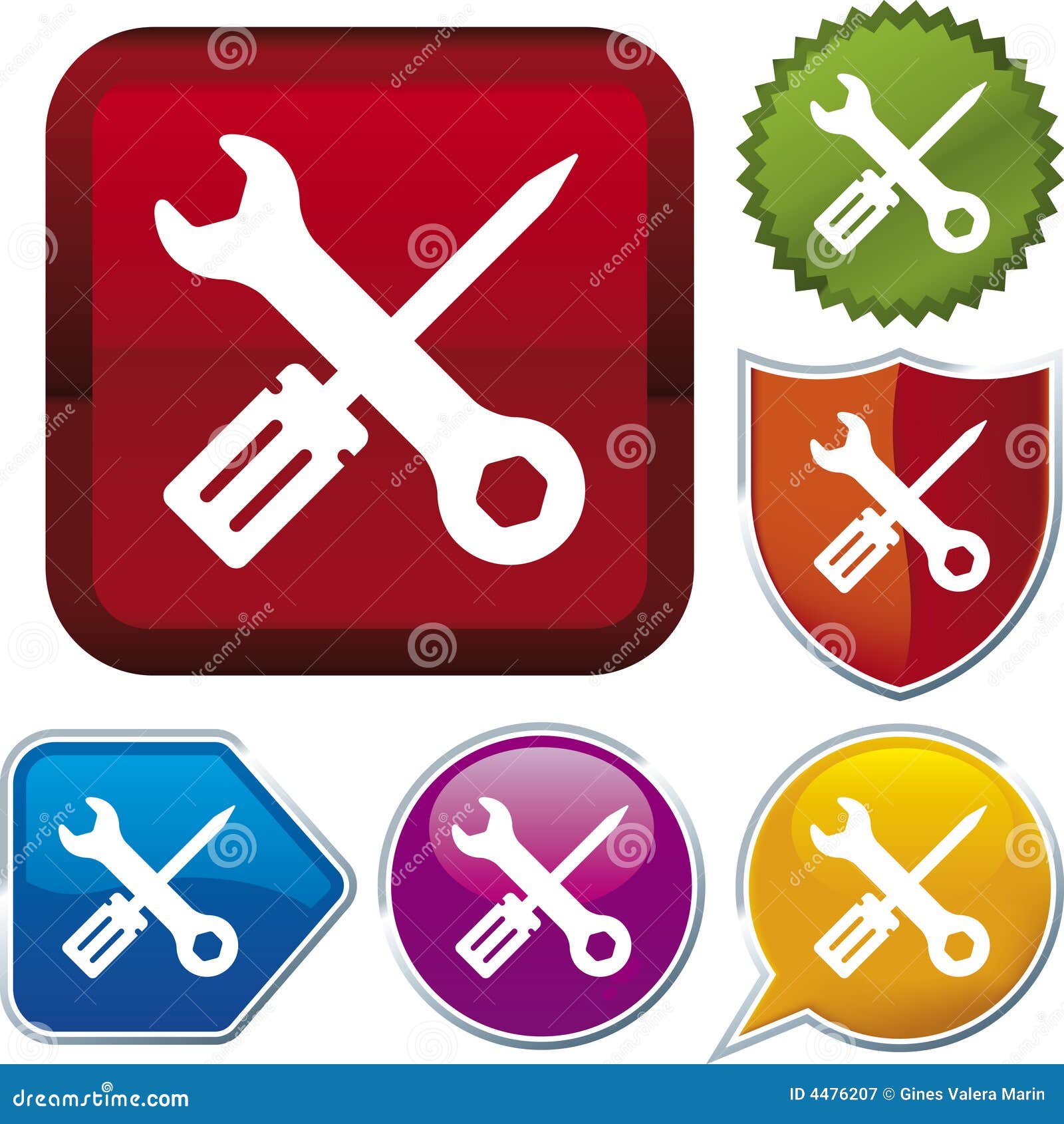 Serie Dell'icona: Strumenti Illustrazione Vettoriale - Illustrazione di ...