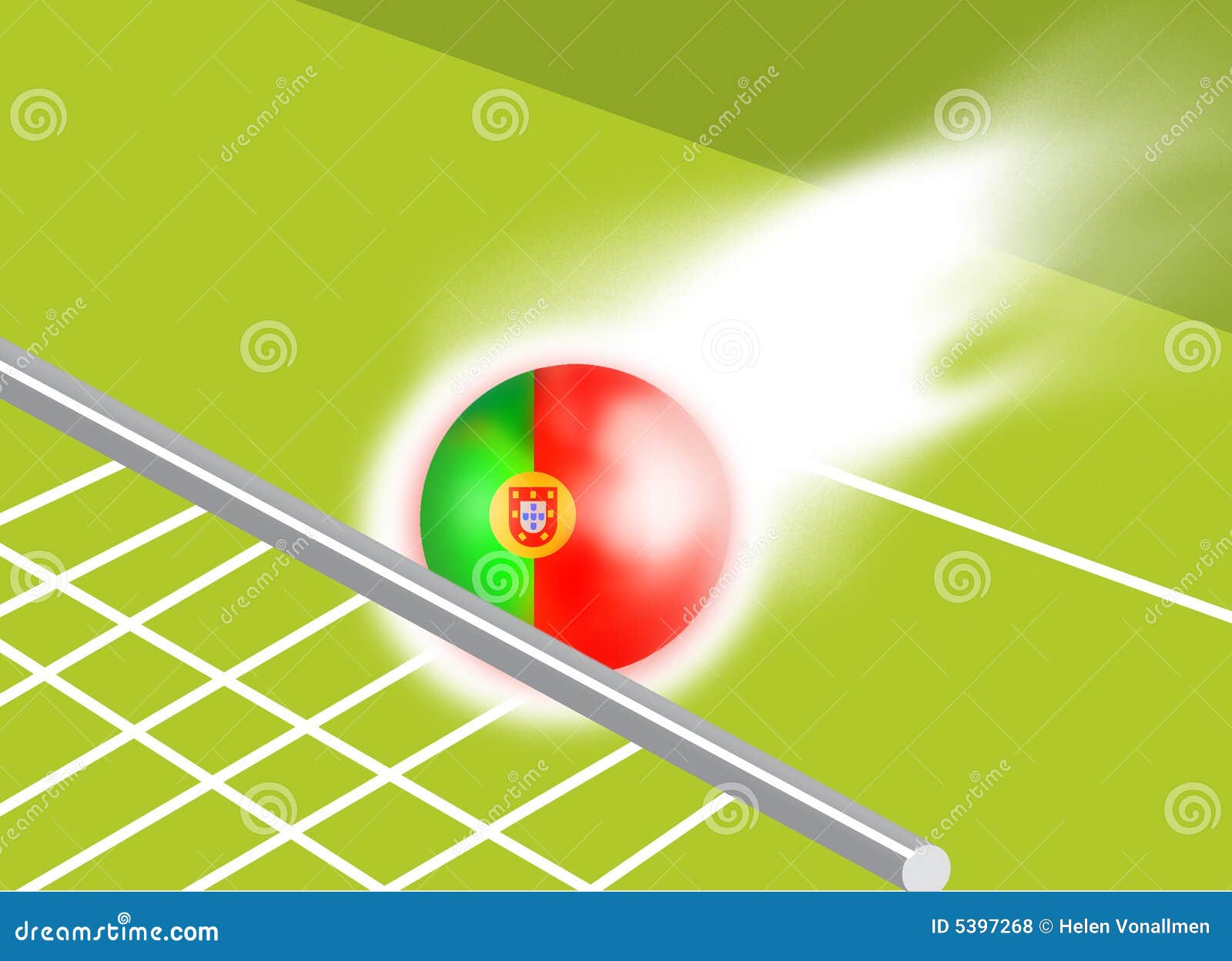 Serie/meta Portugal Del Deporte Stock de ilustración - Ilustración de ...