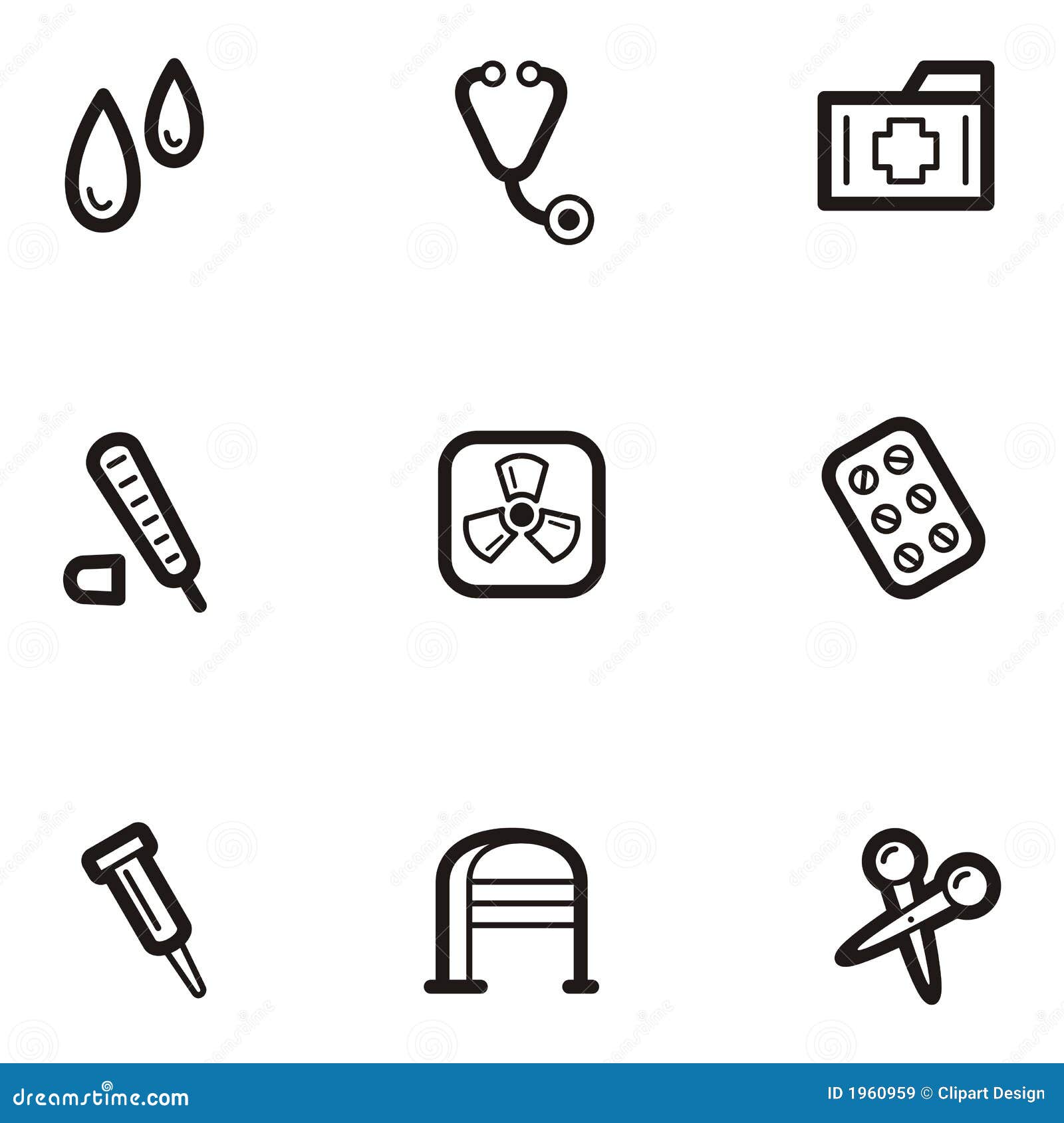 Serie Normale Dell'icona - Medicina Illustrazione Vettoriale ...