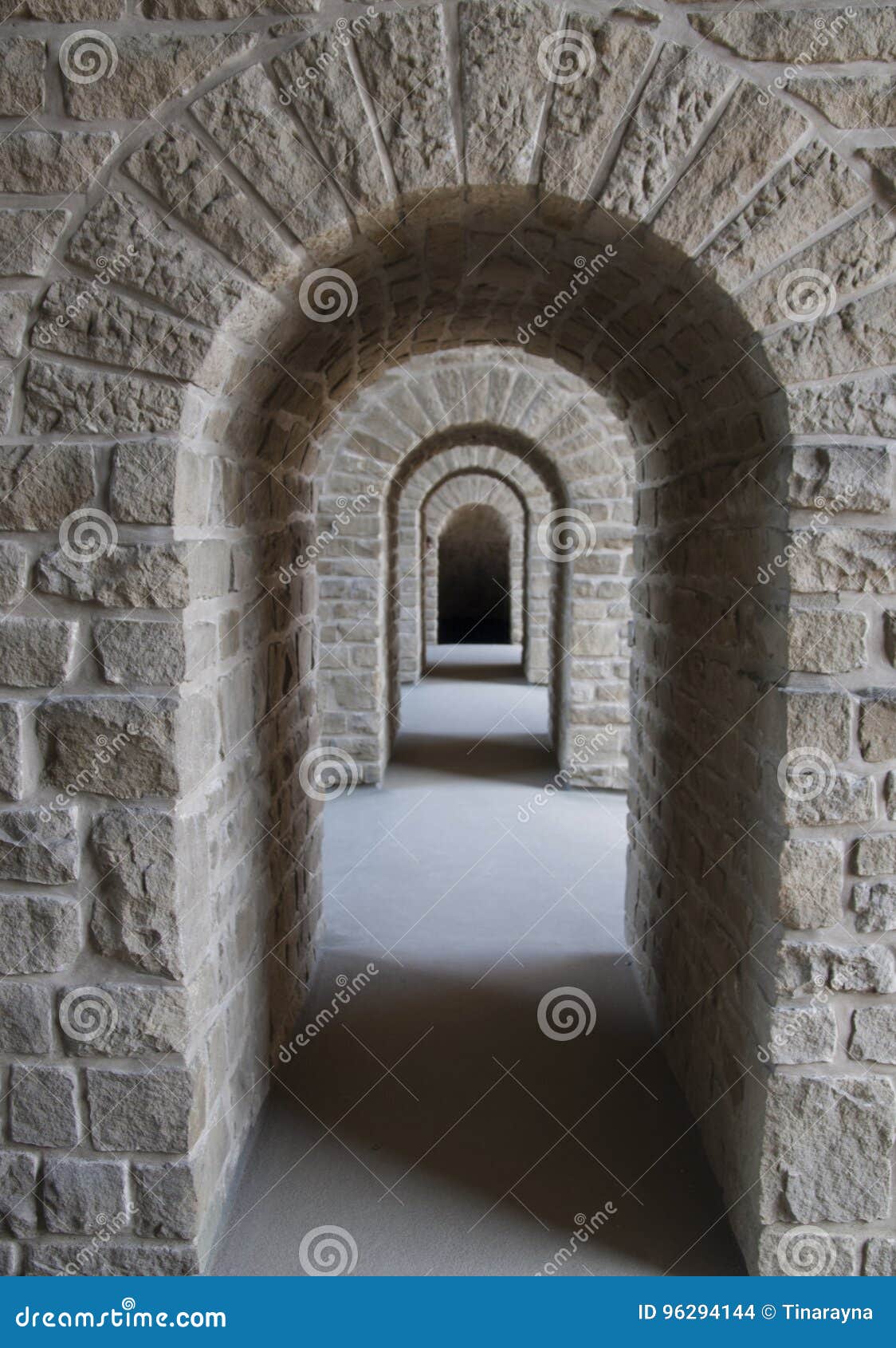 Series of archways stock photo. Image of mist, archway - 96294144
