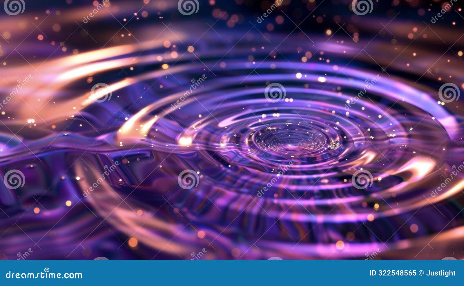 A Series of Cascading Ripples in a Pool Representing the Ripple Effect ...