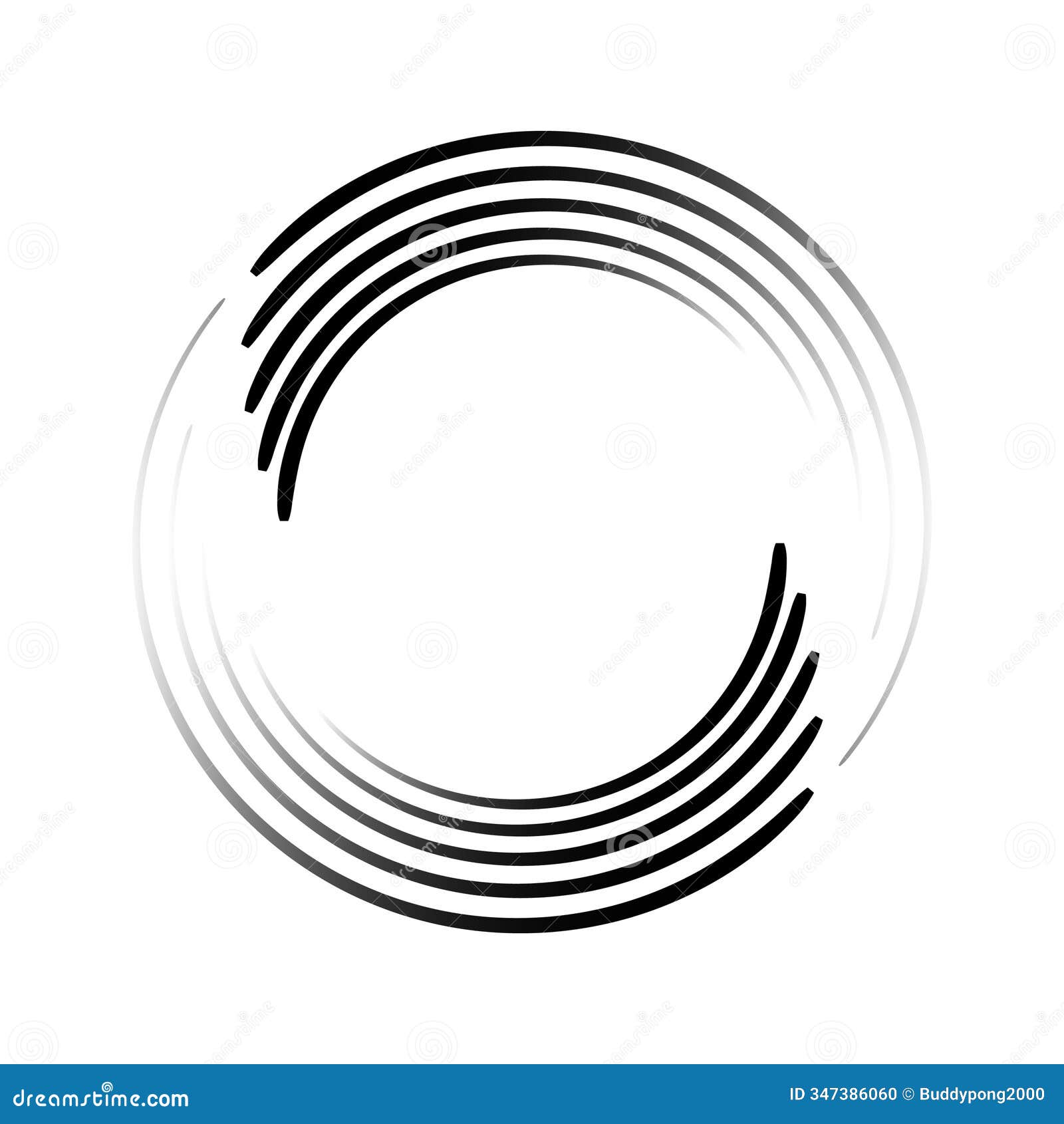 Series of Circle Symbol for Logo Icon Web Graphic. Vector Illustration ...