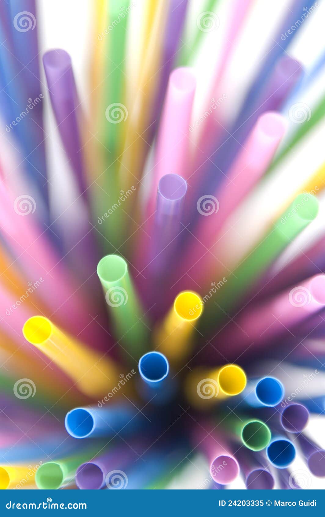Series of colored straws stock image. Image of reed, straw - 24203335