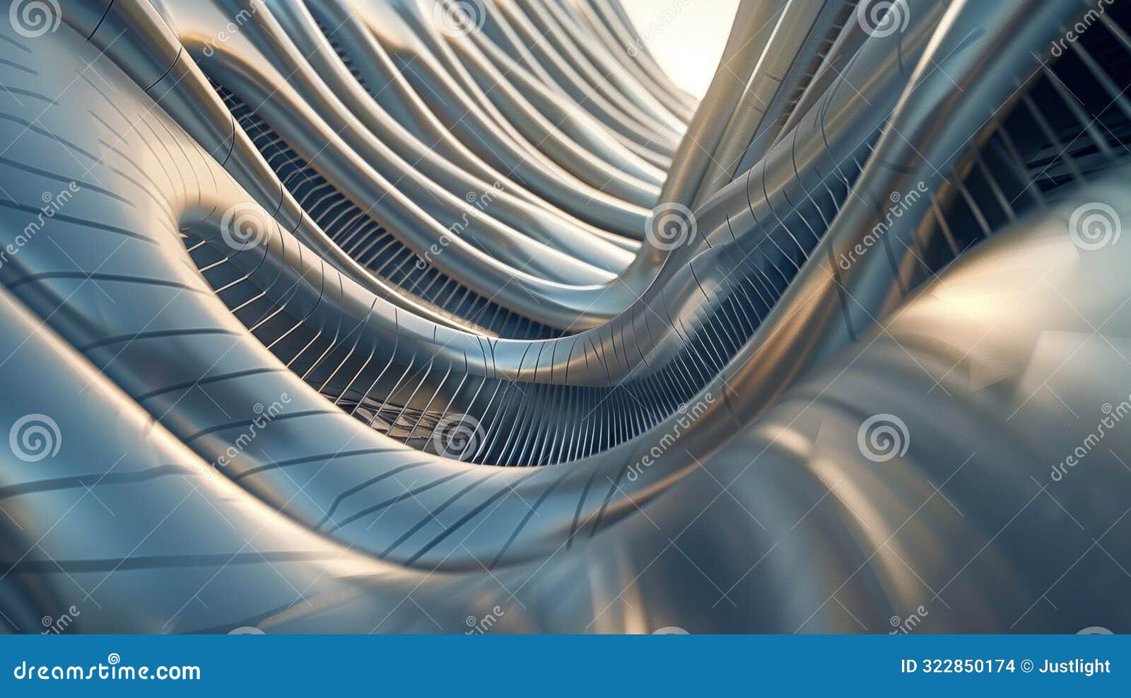 A Series of Concentric Rectangles Overlapping and Morphing into Each ...