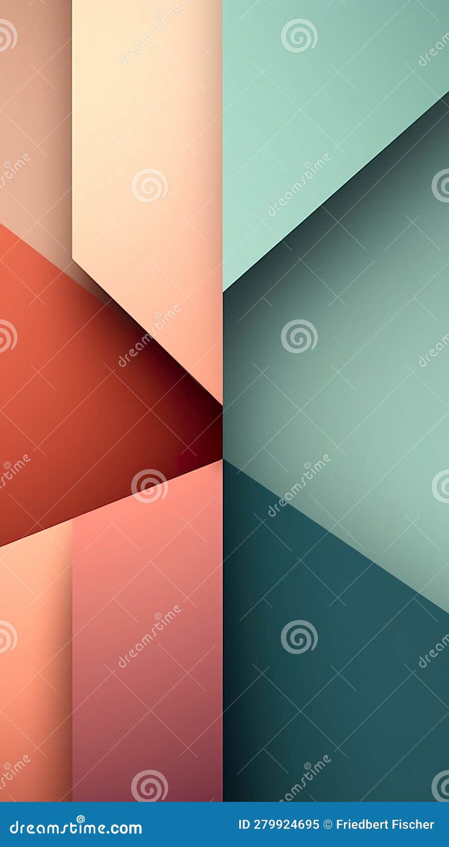 A Series of Different Colored Wallpapers with Different Shapes ...