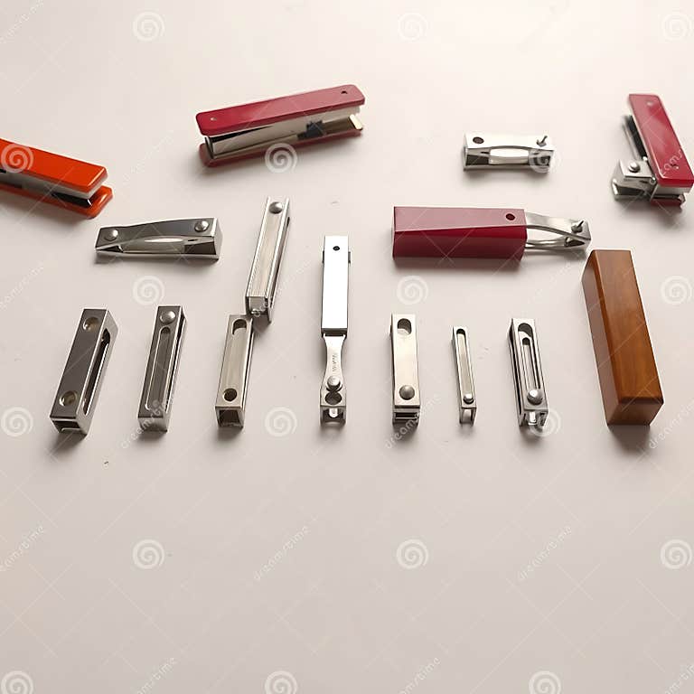 A Series of Different Staple Pullers in Various Shapes and Sizes ...