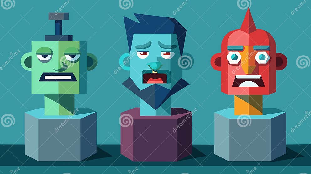 A Series of Digital Sculptures Representing the Artists Understanding ...