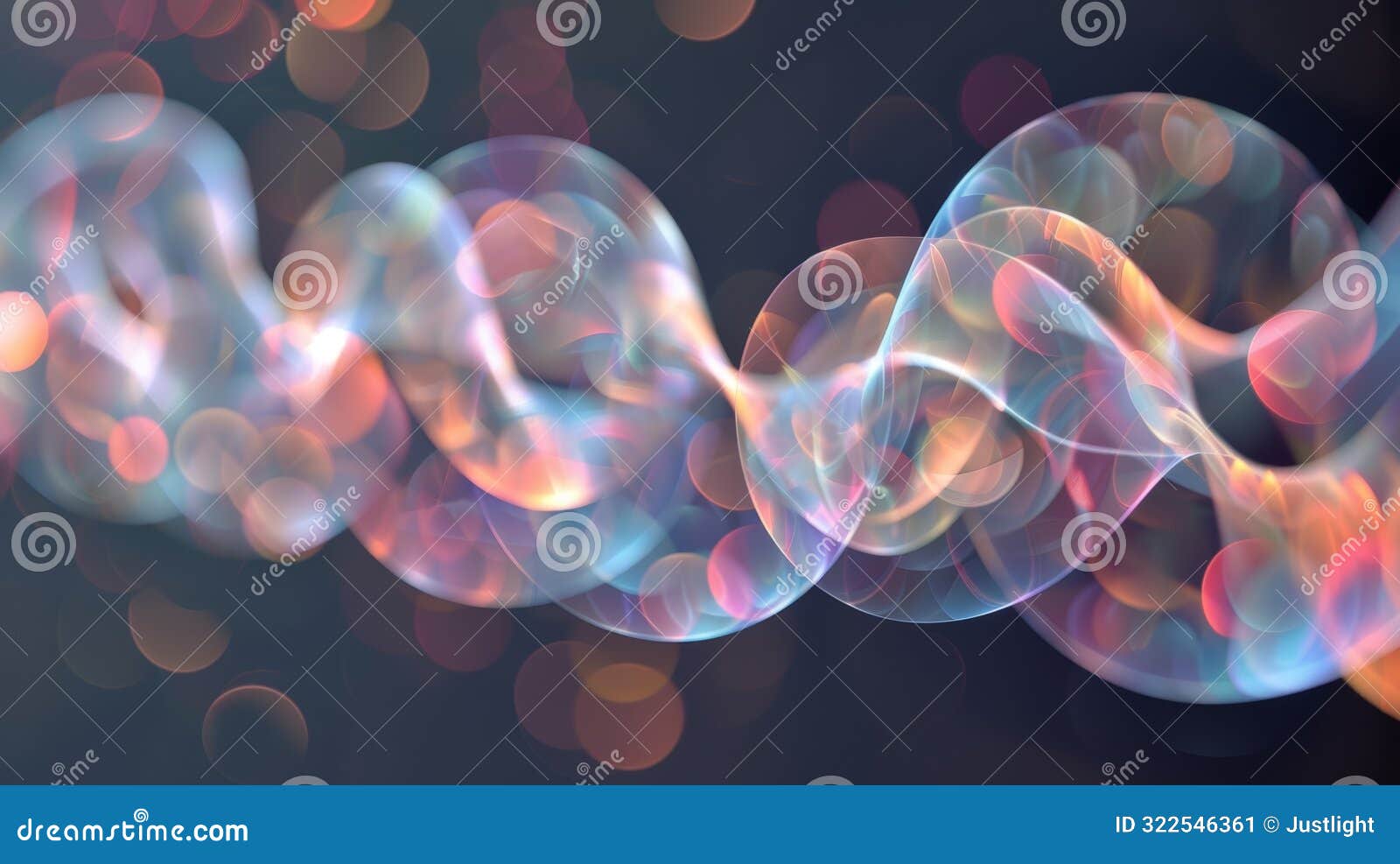 A Series of Overlapping Translucent Shapes Symbolizing the Overlapping ...