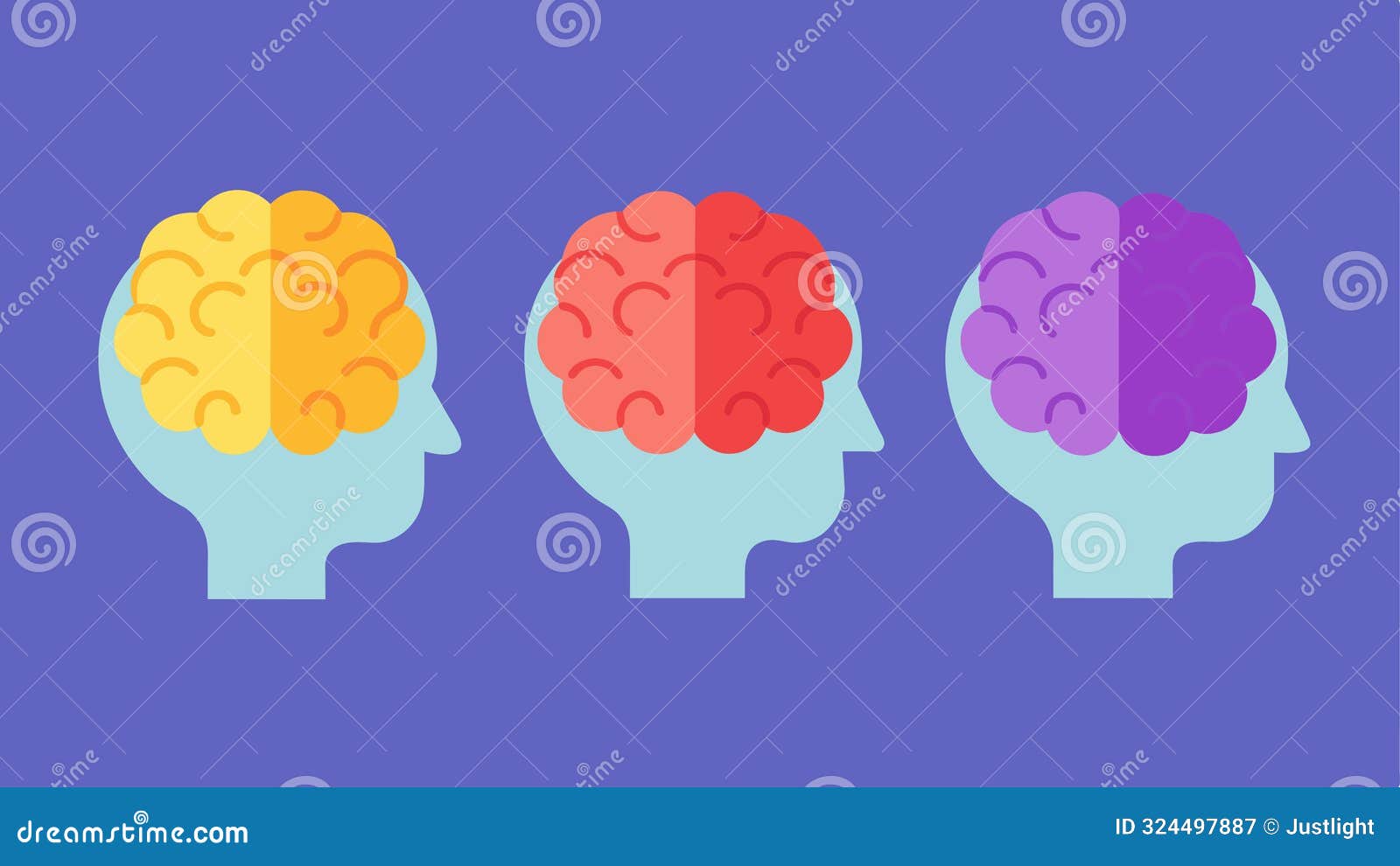 A Series of Sequential Brain Scans Showcasing Progressive Brain Atrophy ...