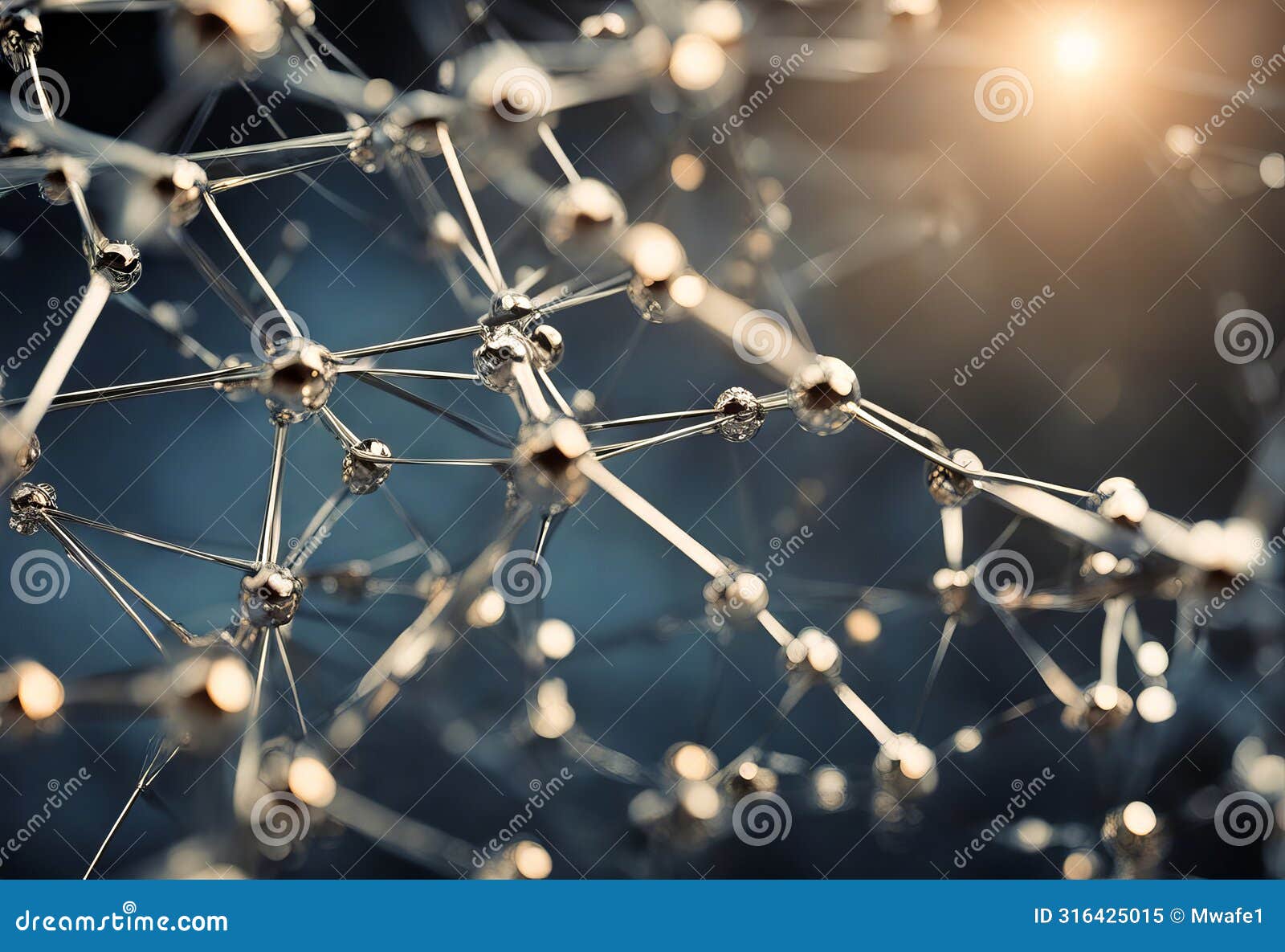 Series Silver Blue Structure Network Pyramid Leadership Organisation ...