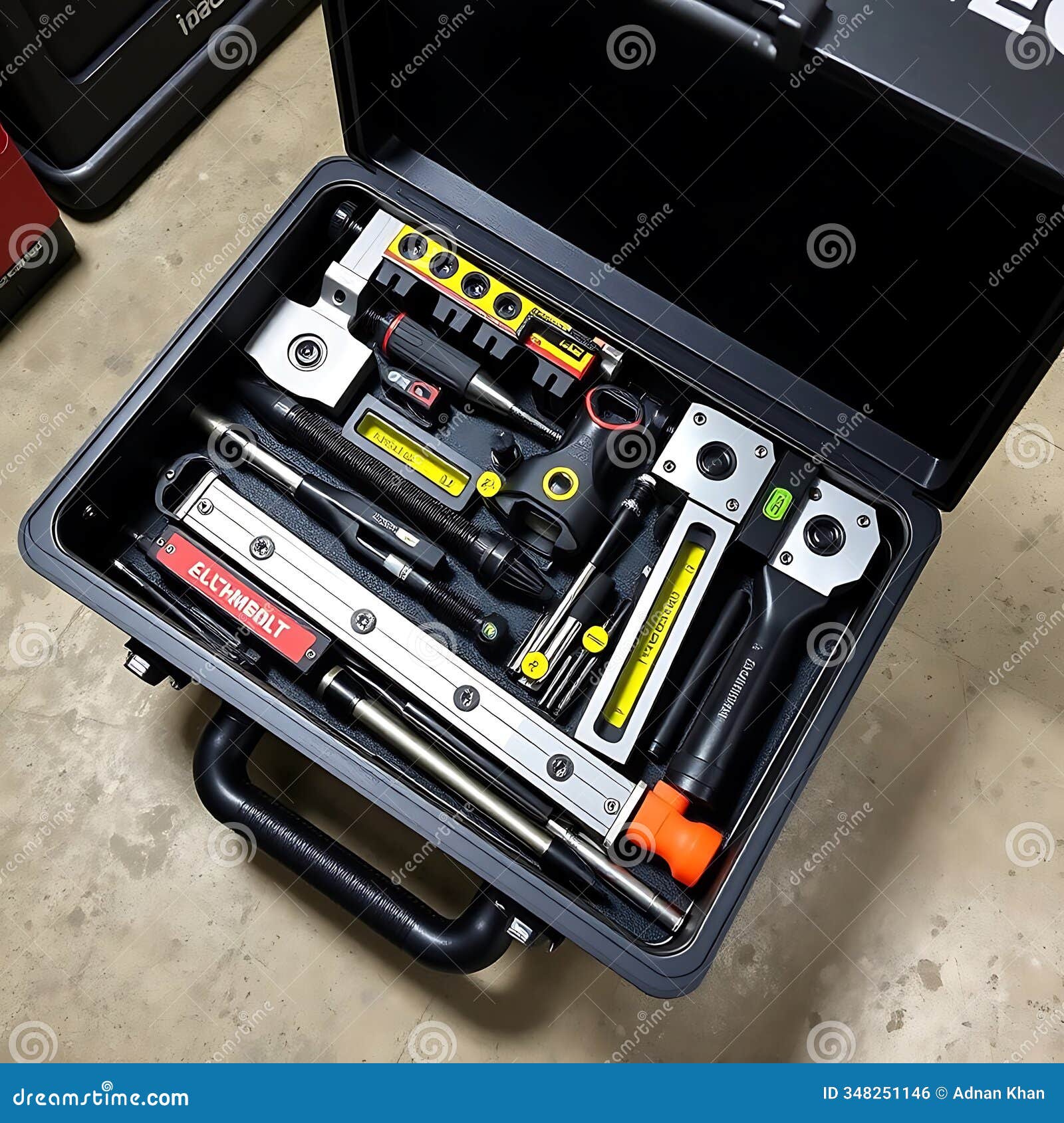 A Series of Tools for Alignment and Leveling Displayed in a Neat ...