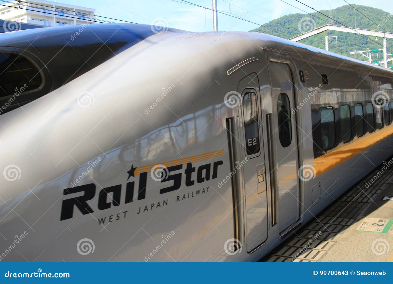 The 700 Series Train at Japan Editorial Stock Photo - Image of ...