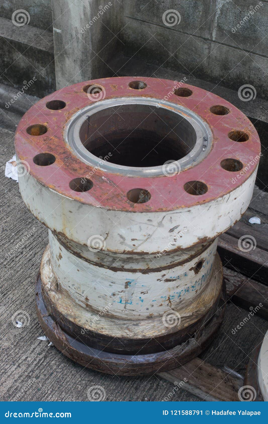 BOP Riser pipe stock image. Image of metal, pipe, series - 121588791