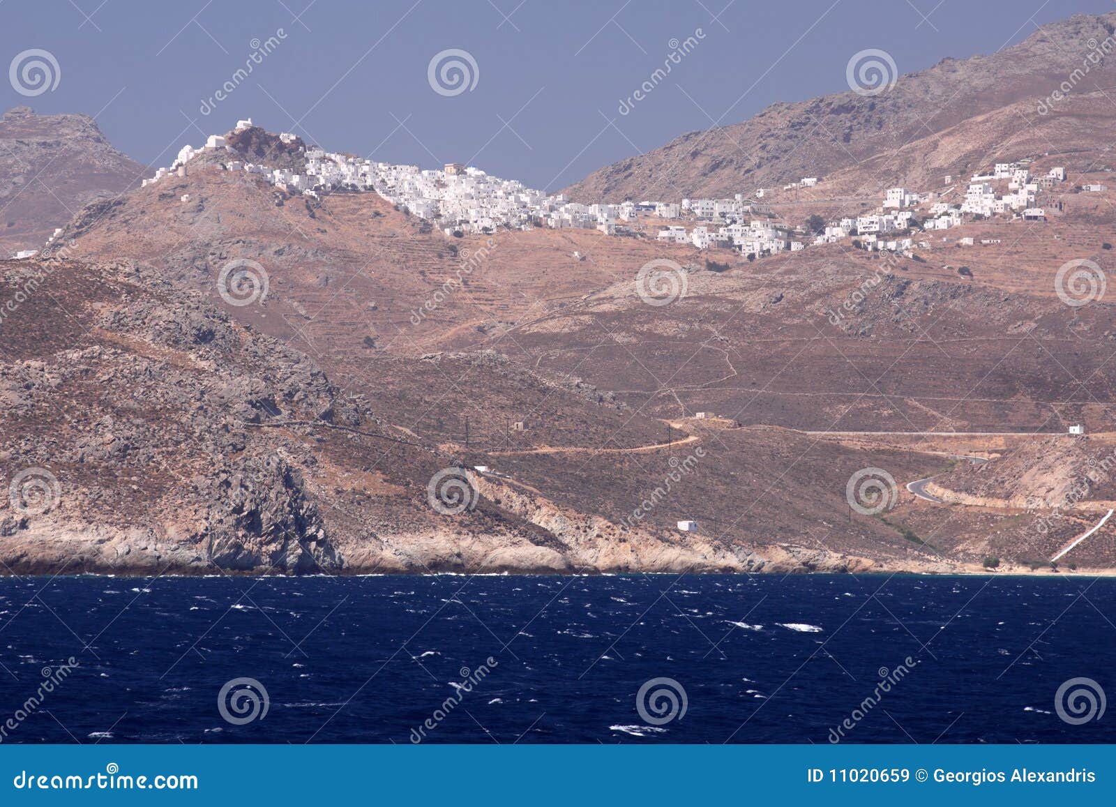 Serifos Island stock image. Image of europe, edge, greek - 11020659